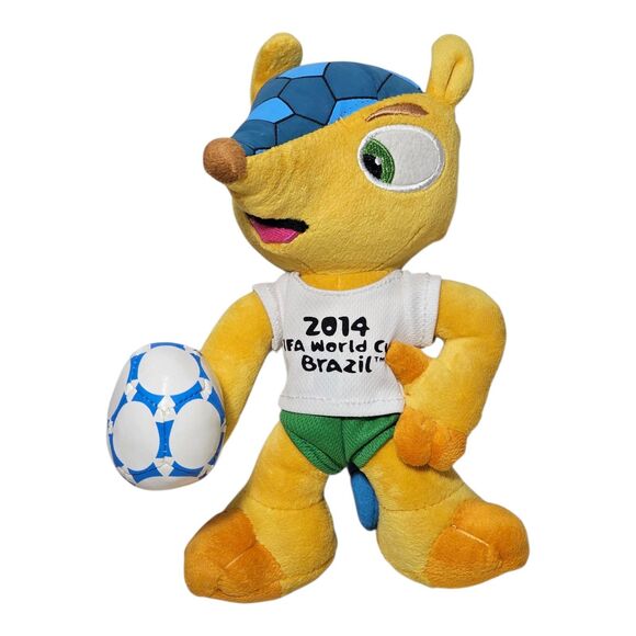 Toys | Fifa World Cup Brazil 214 Official Mascot Soft Plush Toy Flueco ...